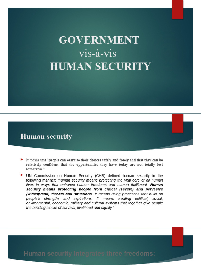 Human Security | PDF | Climate Change | Climate Change Mitigation