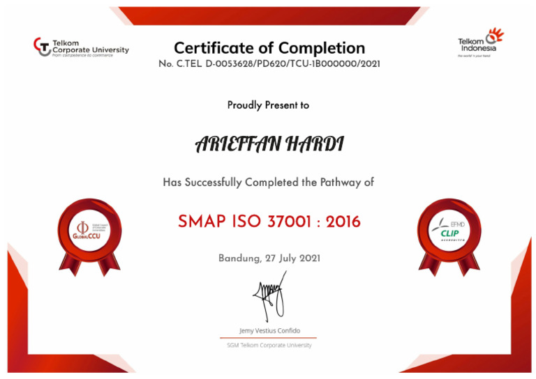 Smap Iso 37001 2016 154215 | PDF