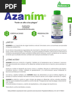 Ficha Técnica Acramite 50 WS Arysta (México) | PDF