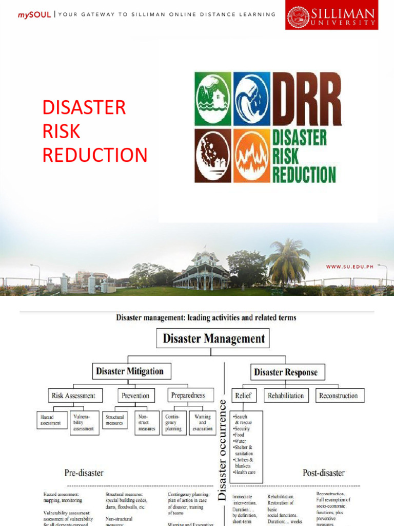 DRR pptx-1 | PDF | Natural Disasters | Disaster Risk Reduction