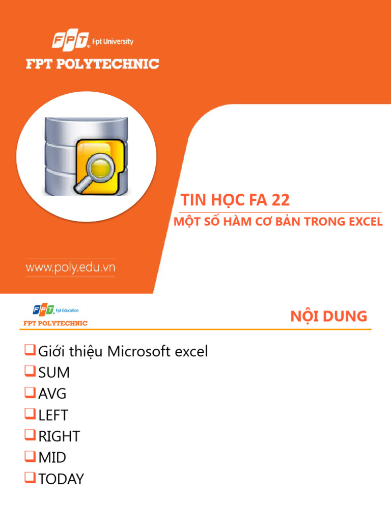 Excel B1 Hamthongkecoban | PDF