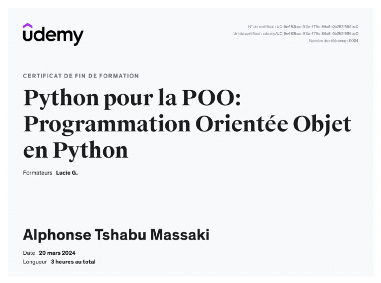 POO Python | PDF