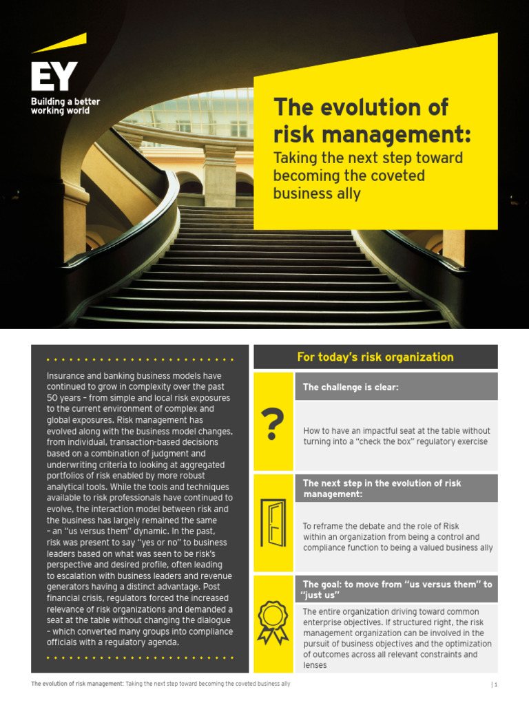 ey-the-evolution-of-risk-management | PDF | Risk | Risk Management