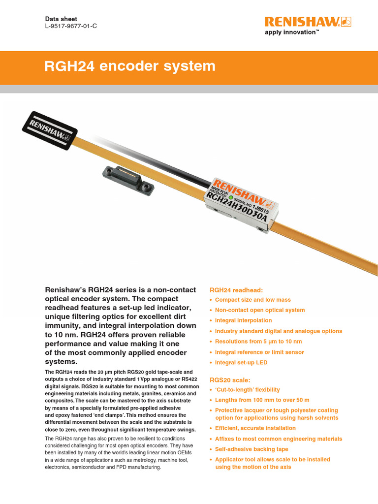RGH24 Encoder System Overview | PDF | Electrical Connector | Phase (Waves)