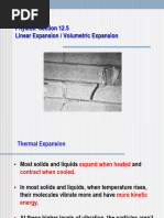 Volumetric (Cubic) Thermal Expansion | PDF | Thermal Expansion | Density