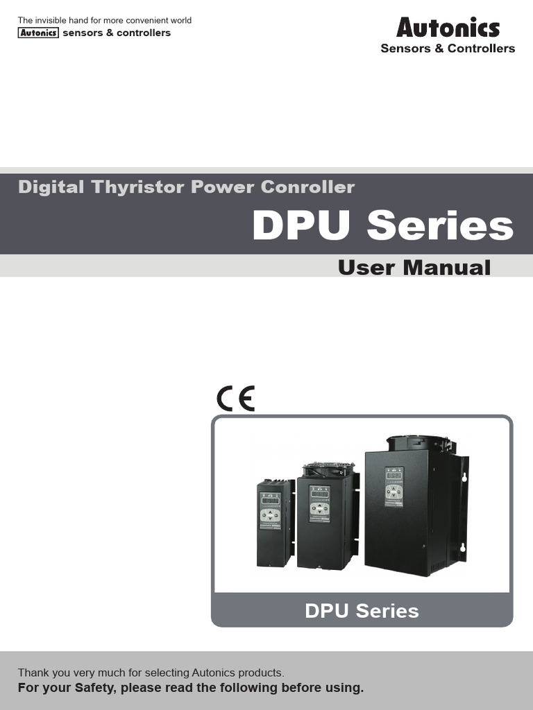 AUTONICS | Download Free PDF | Power Supply | Parameter (Computer Programming)