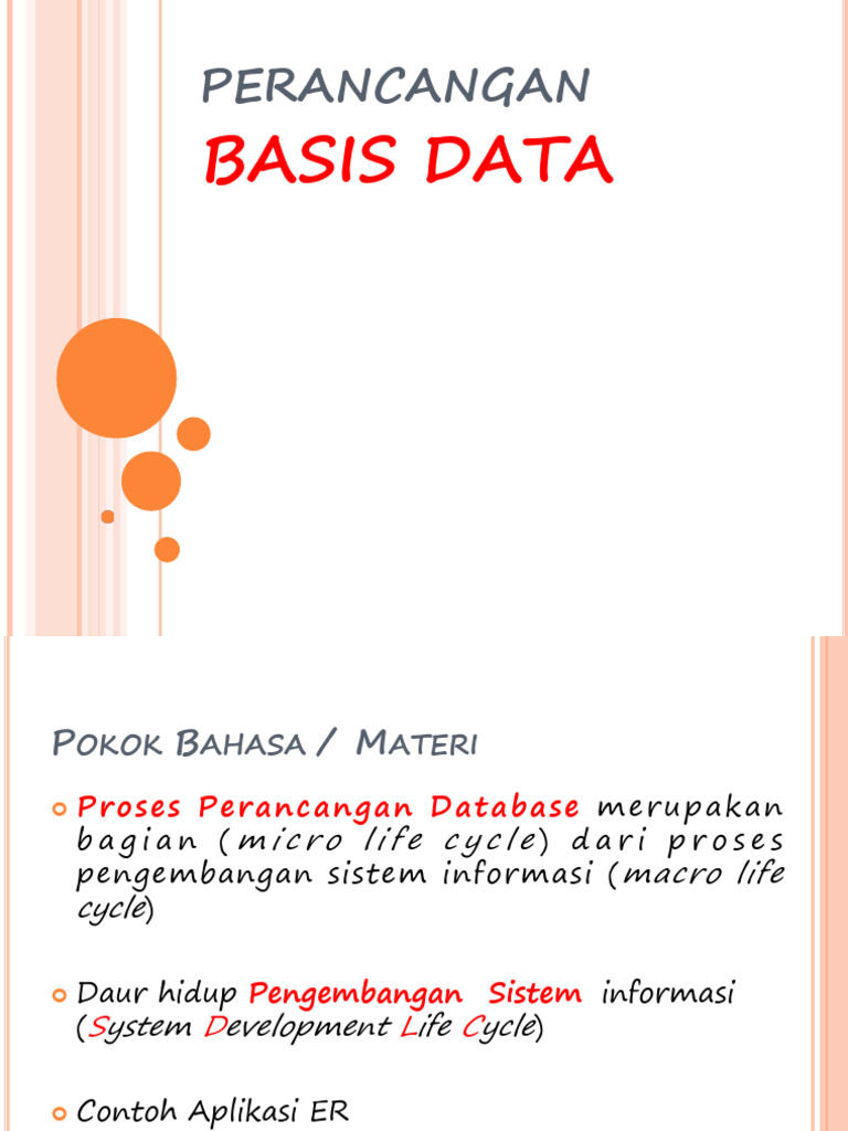 6 Perancangan Basis Data | PDF