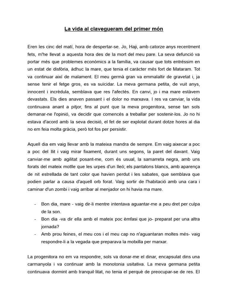 Relat Ficció Català | PDF