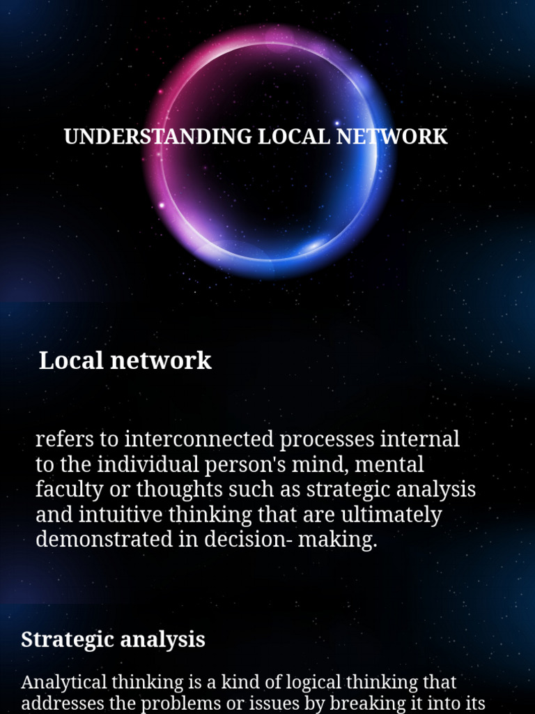 Understanding Local Network Group 1 | PDF | Thought | Intuition