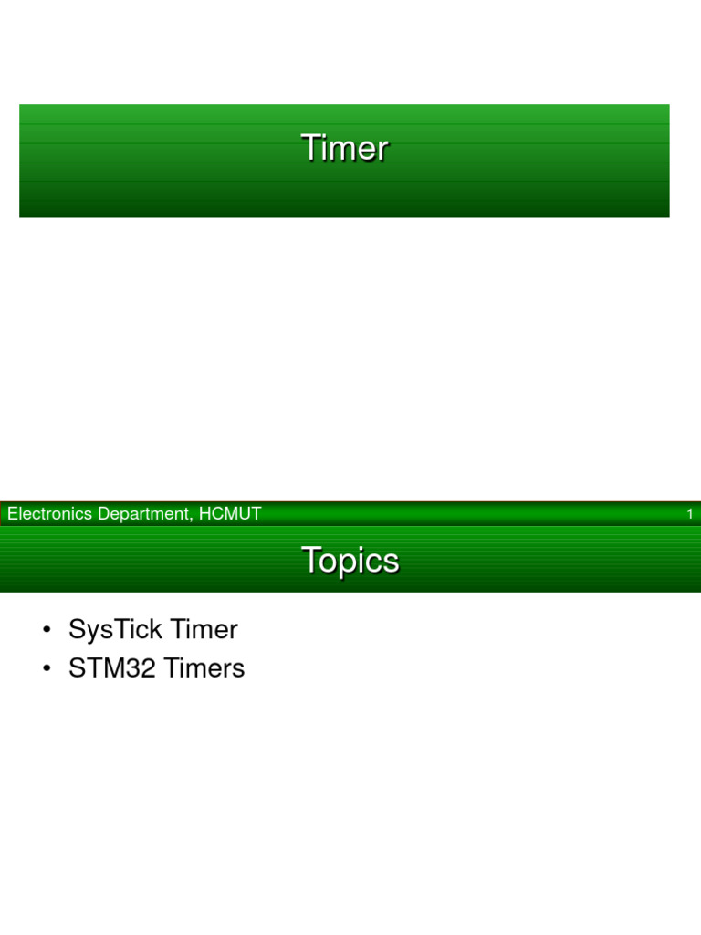 4 Timer | PDF | Electrical Engineering | Computer Engineering