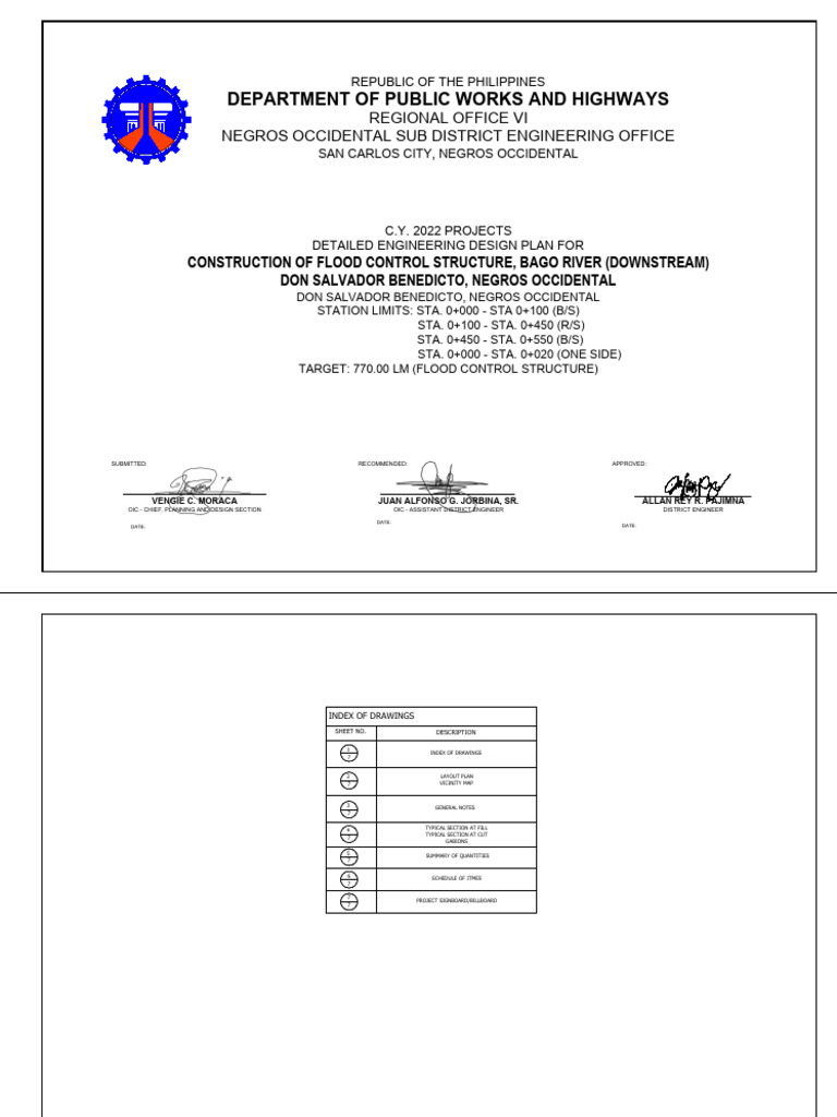 DPWH Slope Protection | PDF | Philippines