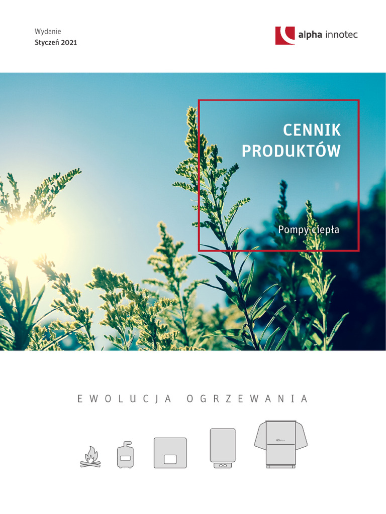 Cennik Alpha Innotec 01 2021 | PDF