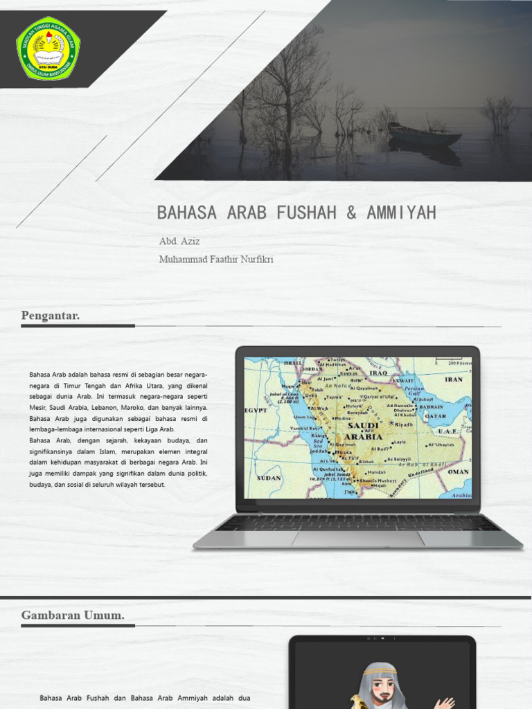 Perbedaan Bahasa Arab Fushah dan Ammiyah | PDF