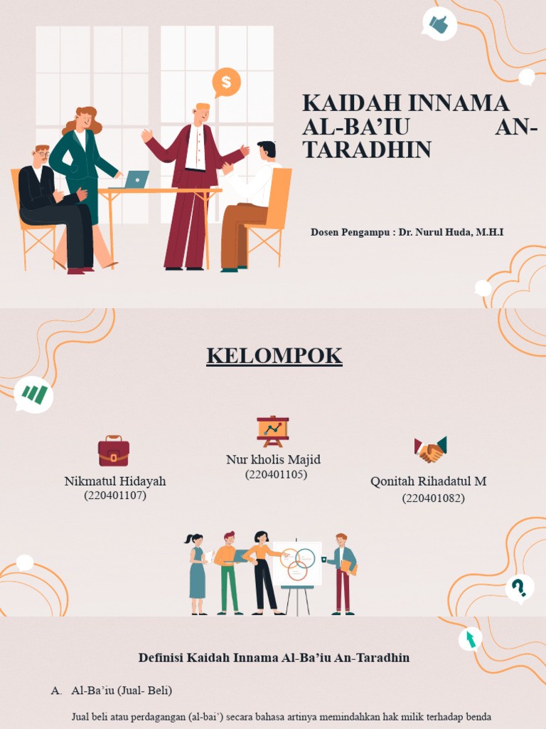 Kaidah Innama Al-Ba’iu An-Taradhin | PDF