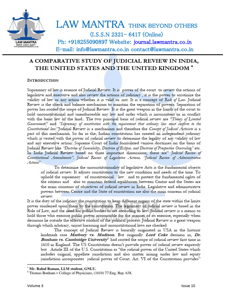 18 | PDF | Judicial Review | Constitution