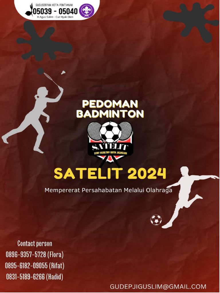 Lomba Badminton Ganda Putri 2024 | PDF | Olahraga & Rekreasi