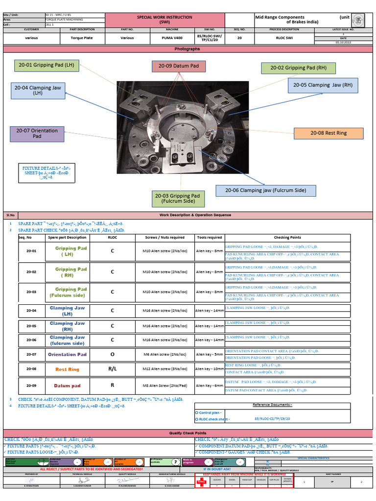 Cell 1 - Op20 Rloc | PDF | Machining | Metalworking