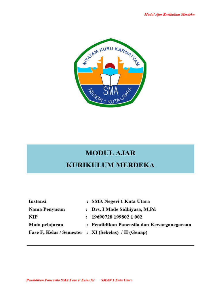 Modul Ajar Bagian 3 | PDF