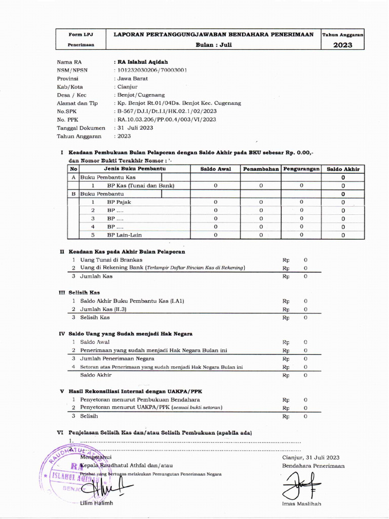 LPJ Bopra Tahap II 2023 | PDF