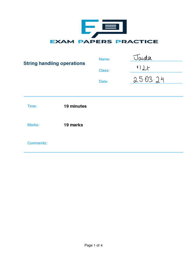 String-handling-operations-question-paper | PDF | String (Computer ... String-handling-operations-question-paper | PDF | String (Computer ...