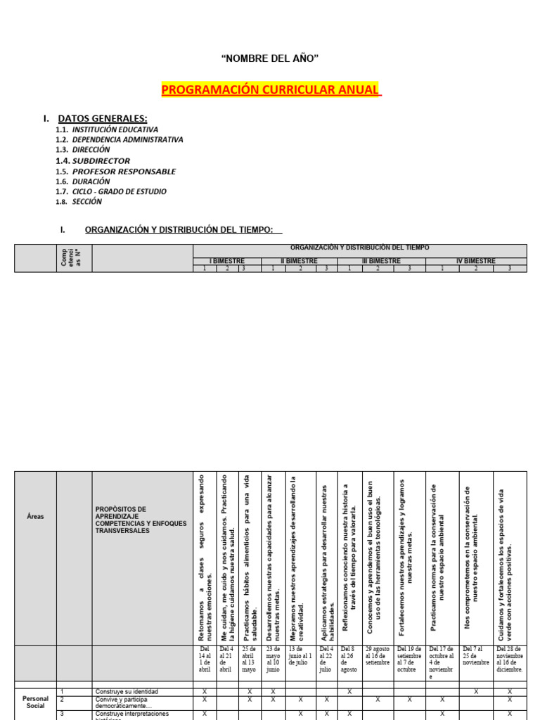 MODELO DE PCA | PDF | Aprendizaje | Evaluación