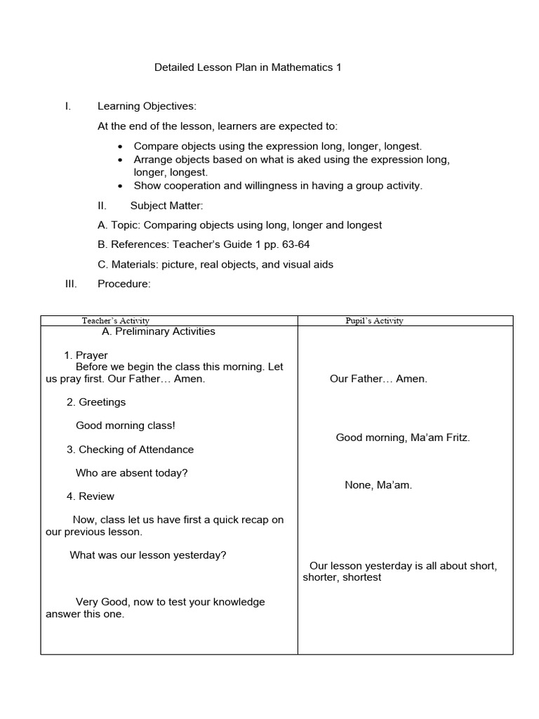DLP Math 1 | Download Free PDF | Teachers | Cognitive Science