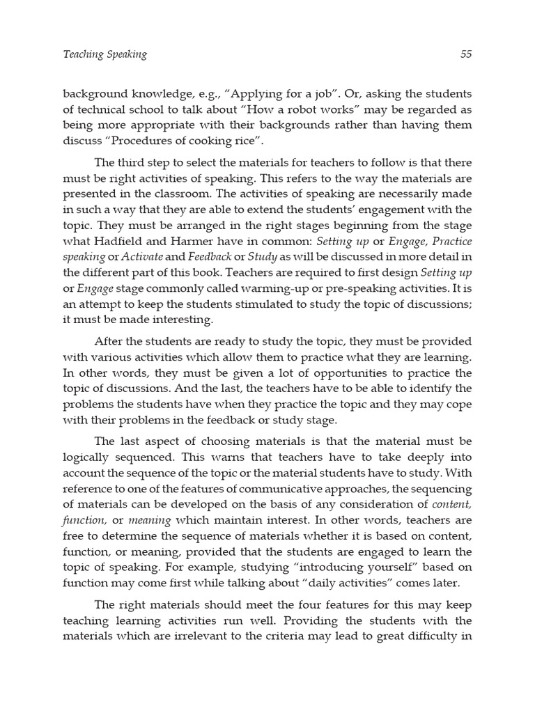 Teaching Language Skills (Book) - Edited | PDF | Teachers | Reading ...