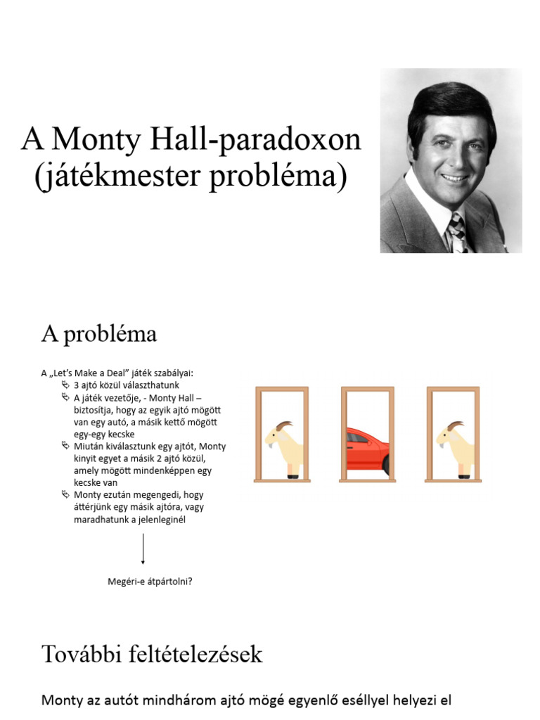 A Monty Hall-Paradoxon | PDF