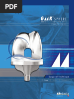 MAKO Knee CT Protocol 1745230796 | PDF | Knee | Ankle