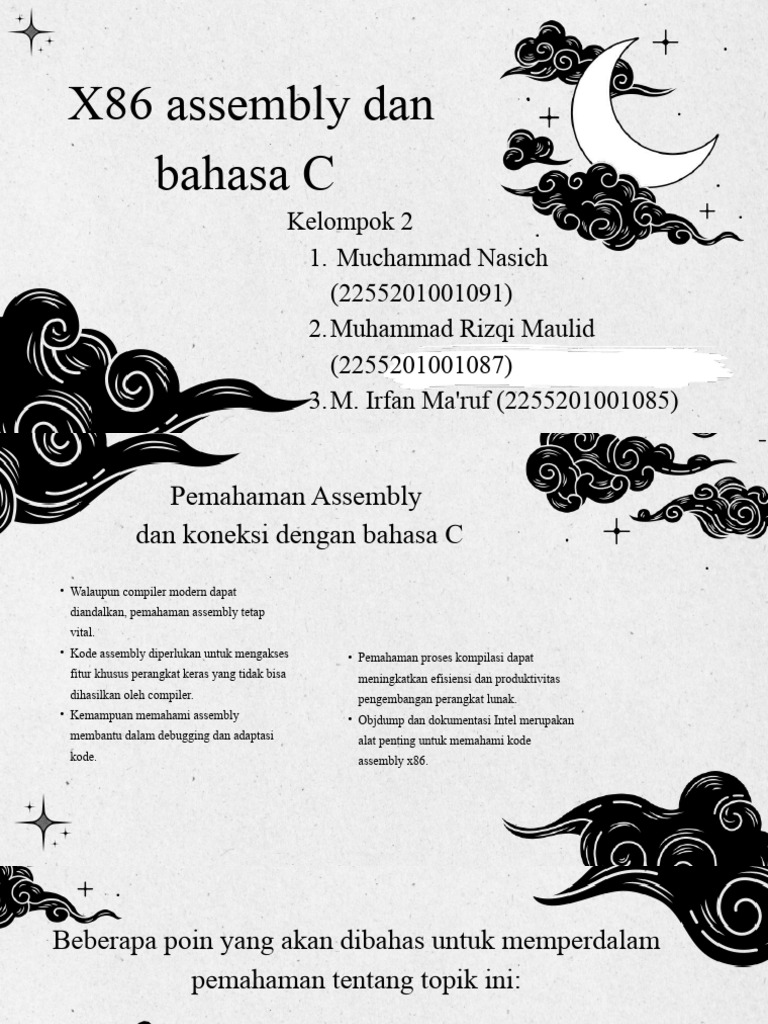 x86 Assembly & C | PDF