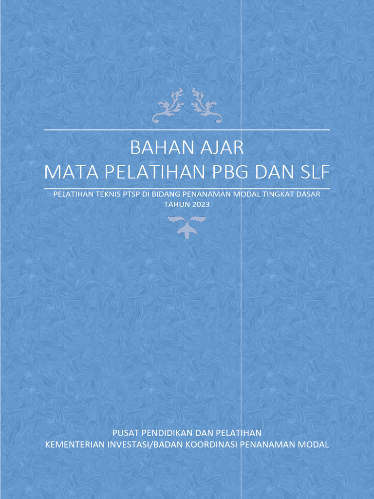PBG Dan SLF | PDF | Pengelolaan Keuangan & Uang