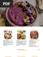 Menú Semanal Futurlife 08 | PDF | Cocina, comidas y vino | Salud y ...