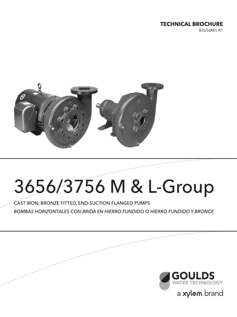 Goulds-Pump-3656 16BF1P2E0 | PDF