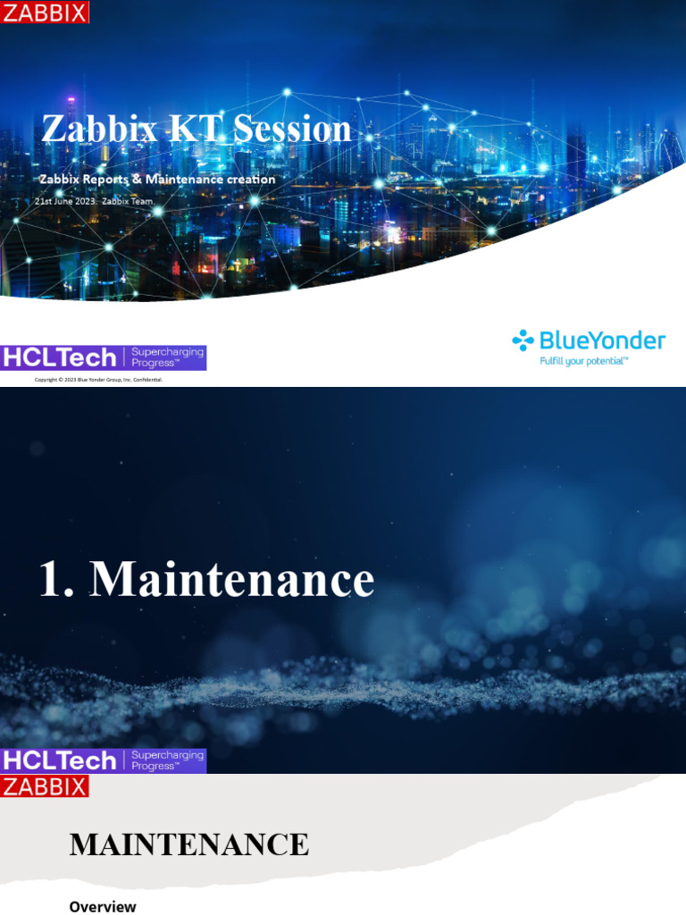 Zabbix Training Day 3 Presentation | PDF | Icon (Computing) | Cyberspace