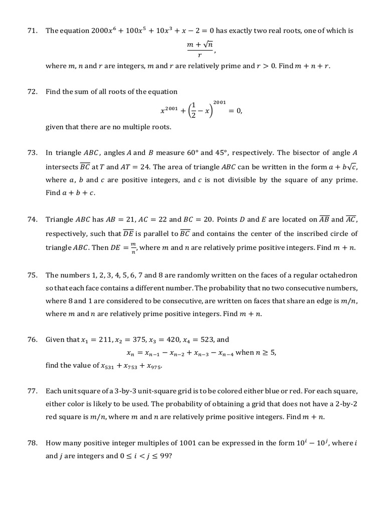 Maths 4 | PDF | Triangle | Euclidean Plane Geometry