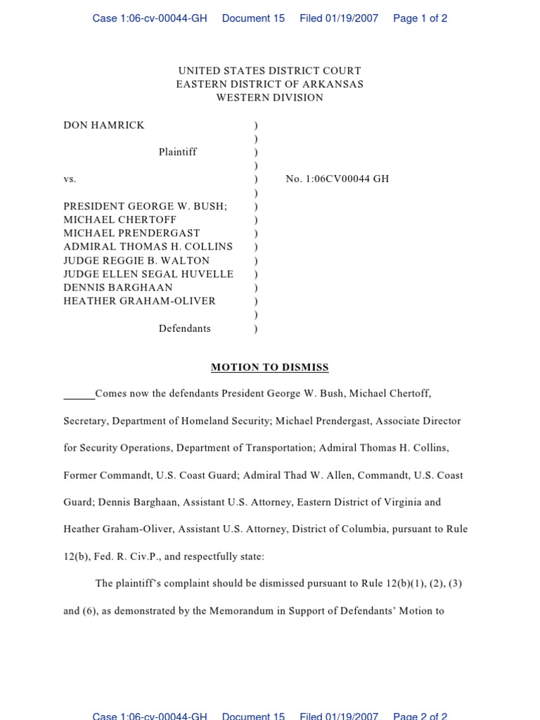 Motion To Dismiss | PDF | Racketeer Influenced And Corrupt ...