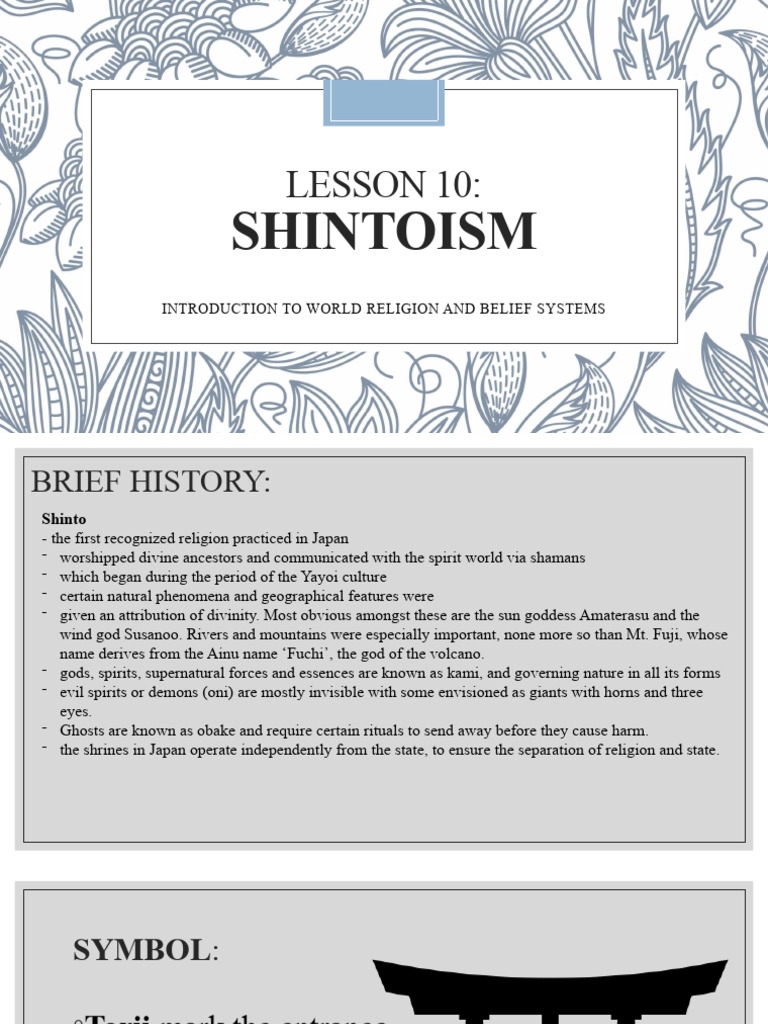 Iwrbs Shintoism | PDF | Shinto | Rituals