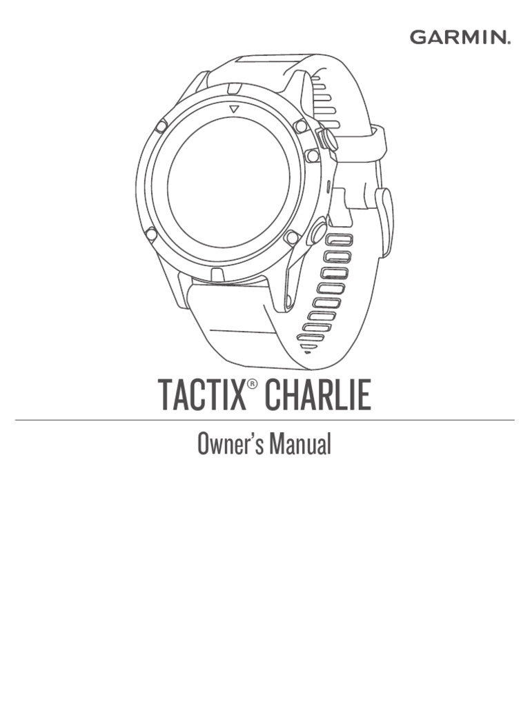 Manual Garmin Tactix Charlie | PDF | Parachuting | Smartphone