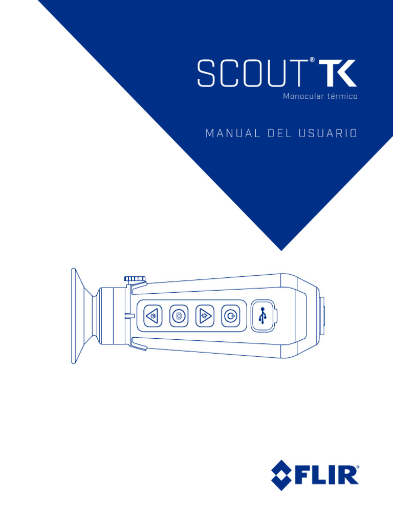 Manual Flir Scout TK Manual Usuario | PDF | Residuos | Patentar
