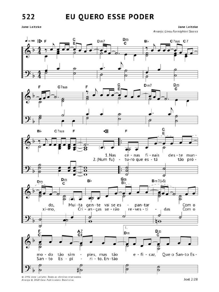 522 - Eu Quero Esse Poder | PDF
