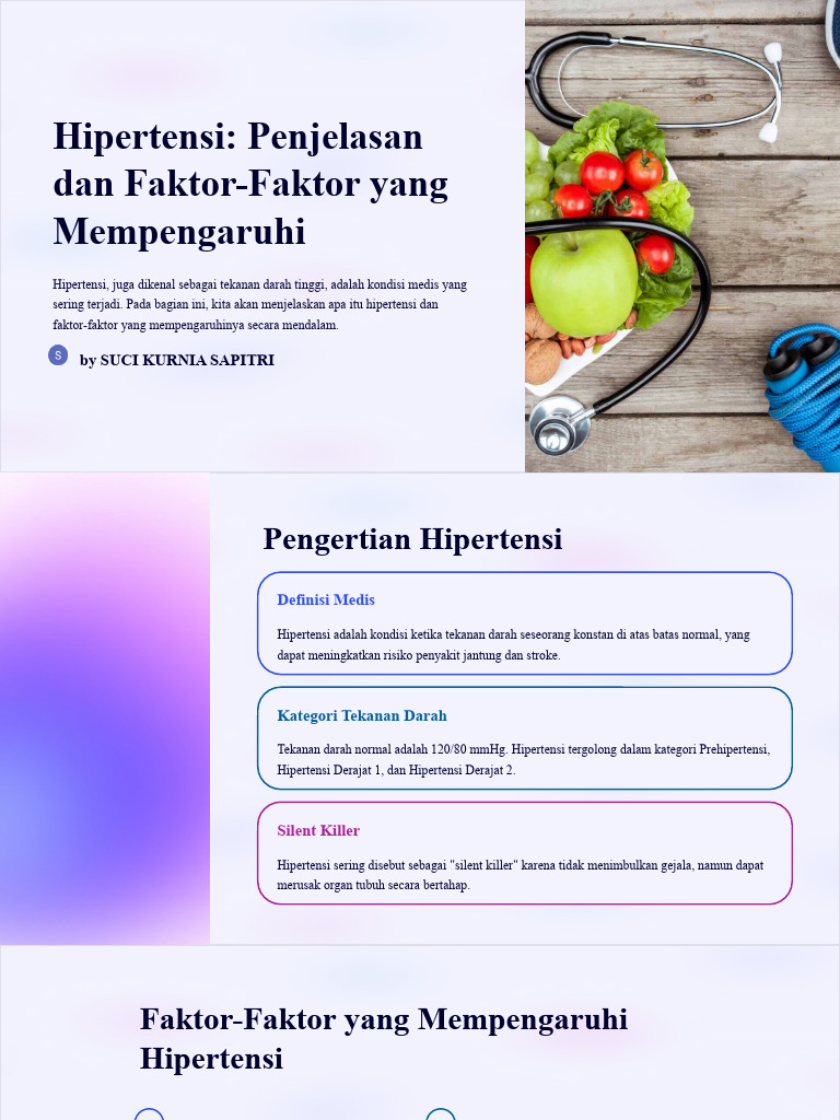 Hipertensi-Penjelasan-dan-Faktor-Faktor-yang-Mempengaruhi TUGAS SUCI MATA KULIAH BUK ANA | PDF ...
