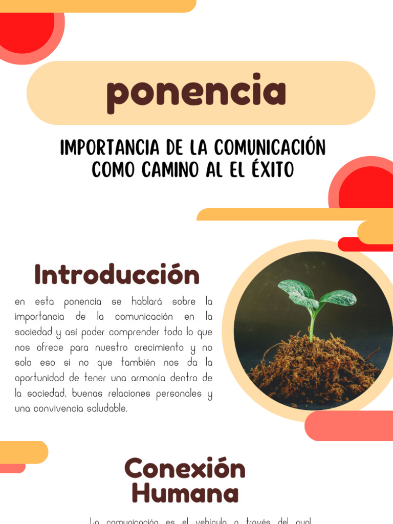 Ponencias Presentacion | PDF | Comunicación | Sociedad