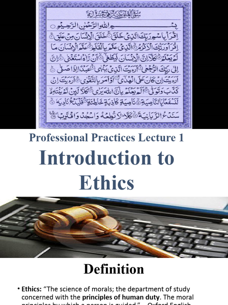 Introduction To Ethics | PDF | Computer Virus | Computing