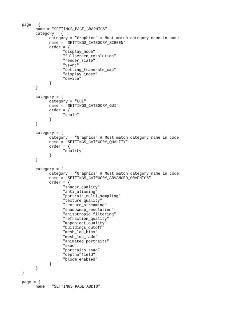 Settings Layout | PDF | Computing | Graphical User Interfaces