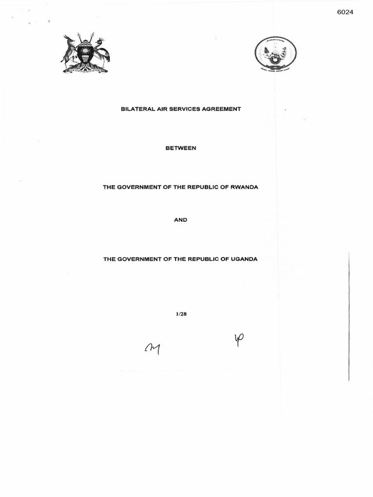 Bilateral Air Services Agreement | PDF | Arbitration | Airlines