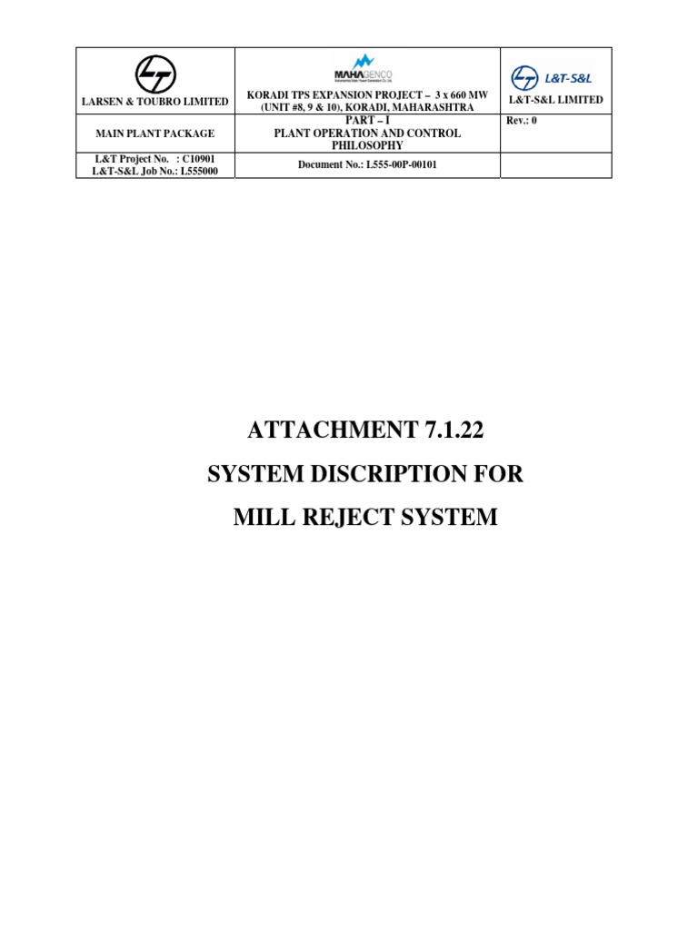 22 Mill Reject System | Download Free PDF | Valve | Timer