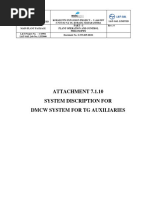 11 ACW Syestem Description | PDF | Pump | Heat Exchanger