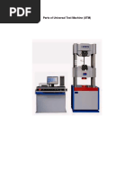 UTM Test Procedures | PDF | Strength Of Materials | Ultimate Tensile ...