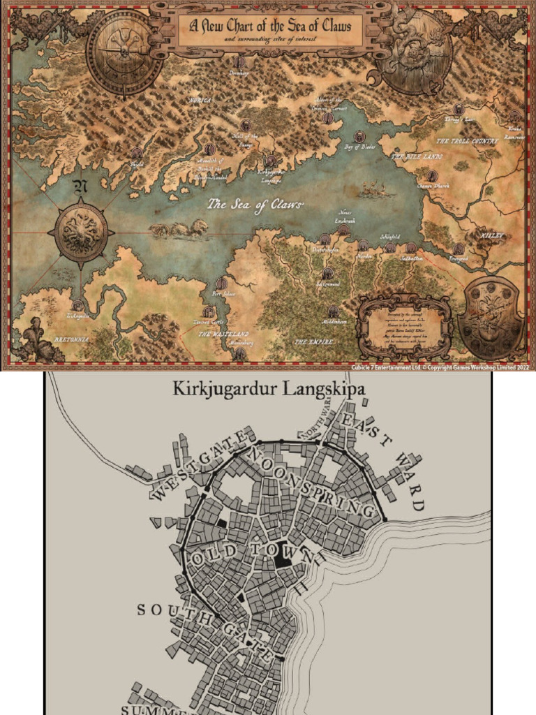 Sea of Claws Maps | PDF