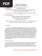 Understanding Irregular College Students | PDF | Interview | Motivation
